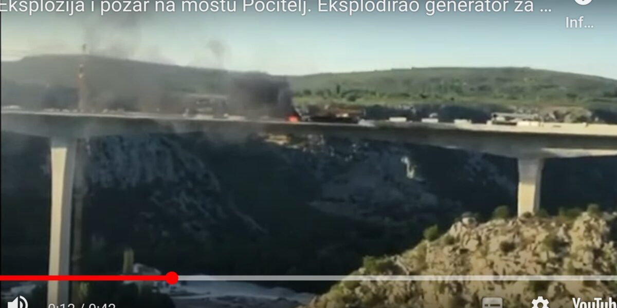 VIDEO Eksplozija na Mostu Počitelj - Klik Medija