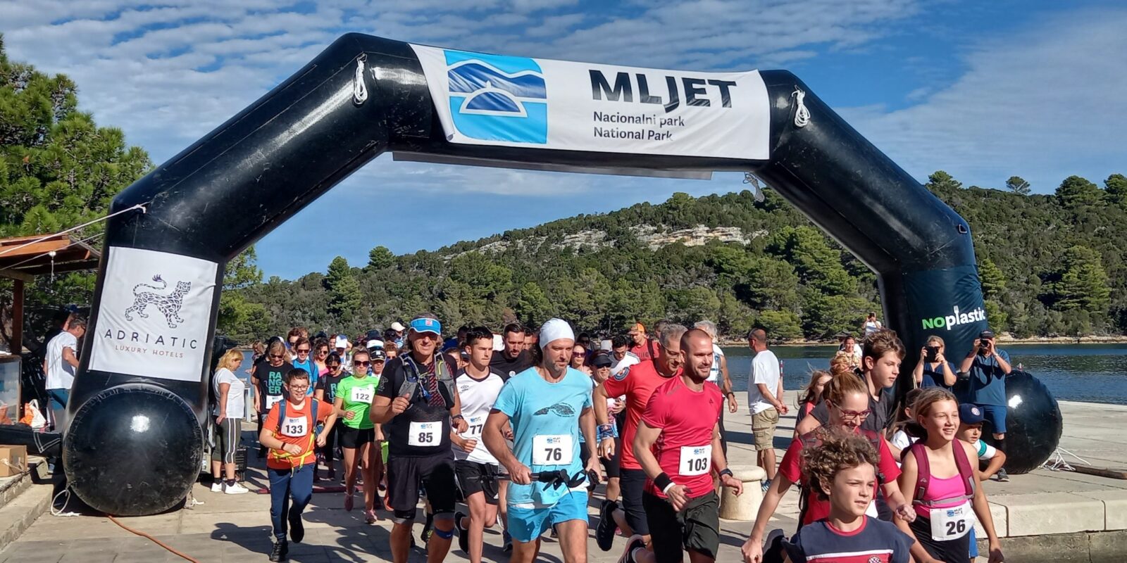 SVI NA MLJET Prvi trail maraton Nacionalnog parka Mljet, trčite od tri ...