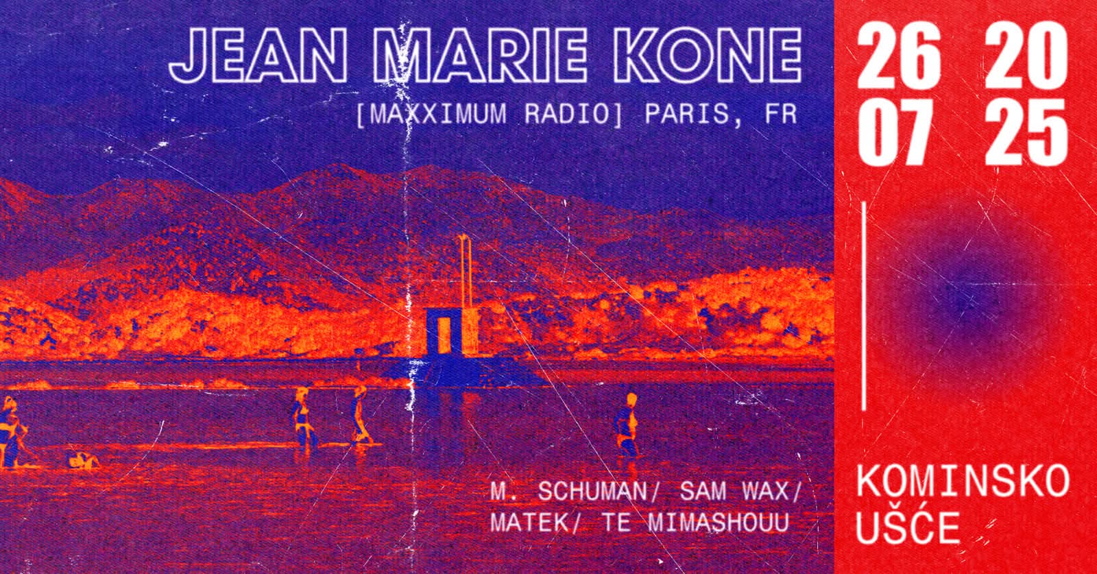 Jean Marie Kone, legendarni DJ iz Pariza dolazi na kominsko ušće ...