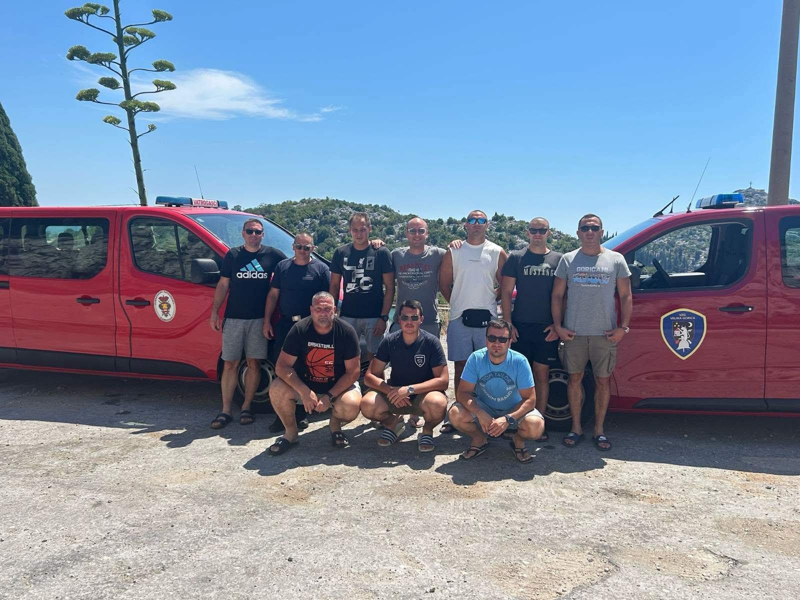 U čast tragično preminulim kolegama: Vatrogasci Dubrovnika i Velike ...