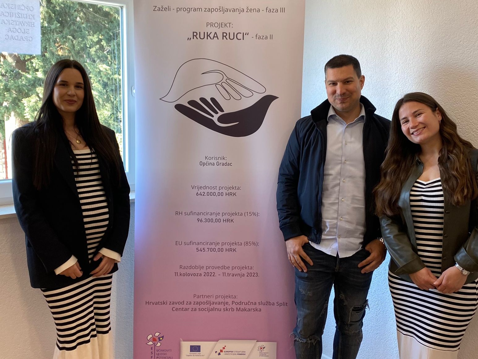 OPĆINA GRADAC Organizirana završna konferencija projekta „Ruka ruci ...